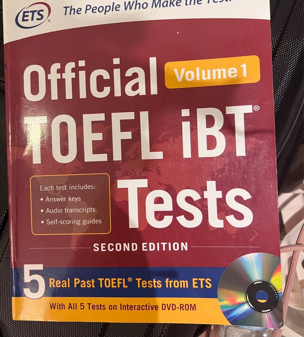 official TOEFL iBT tests, 興趣及遊戲, 書本 & 文具, 書本及雜誌 - 補充練習 - Carousell
