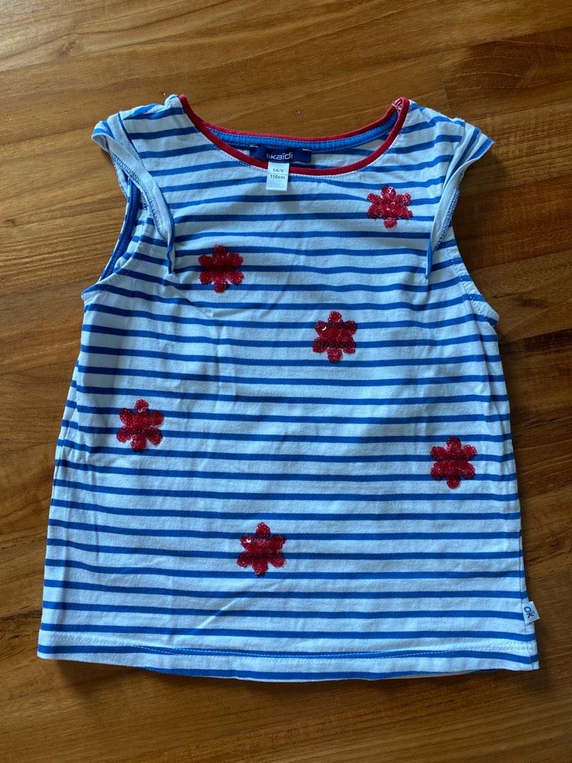 Okaidi top for girls, Babies & Kids, Babies & Kids Fashion on Carousell
