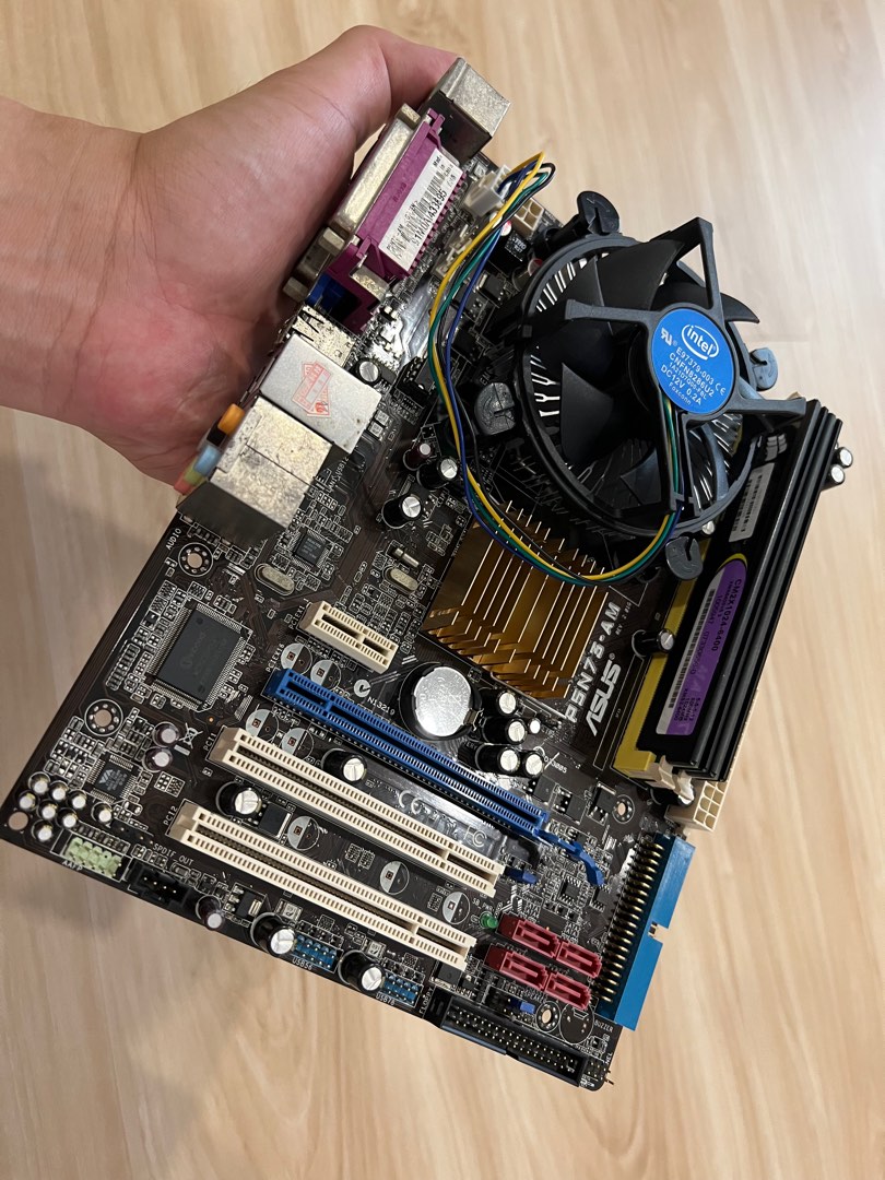 Old PC parts for sale (intel cpu core 2 duo, corsair ddr2, lga 775 motherboards), Computers ...