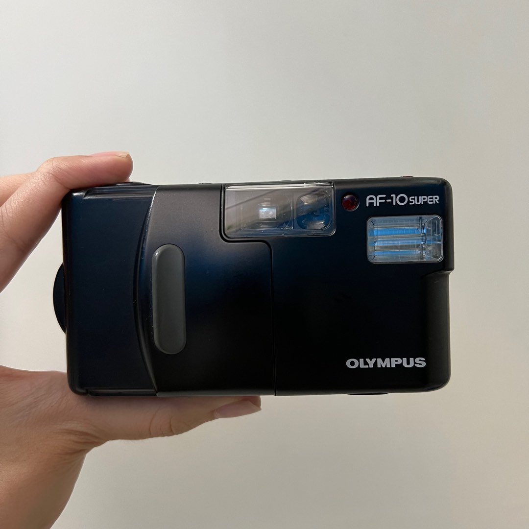 Olympus AF-10 Super Film Camera, Photography, Cameras on Carousell