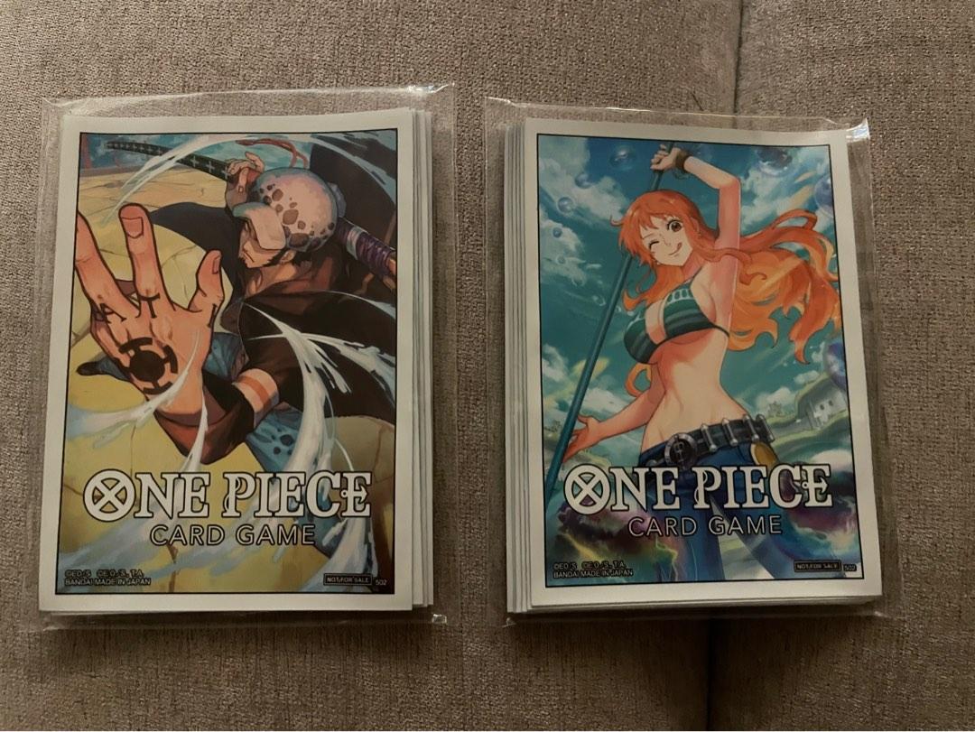 One piece TCG Nami/Law sleeves, Hobbies & Toys, Toys & Games on Carousell