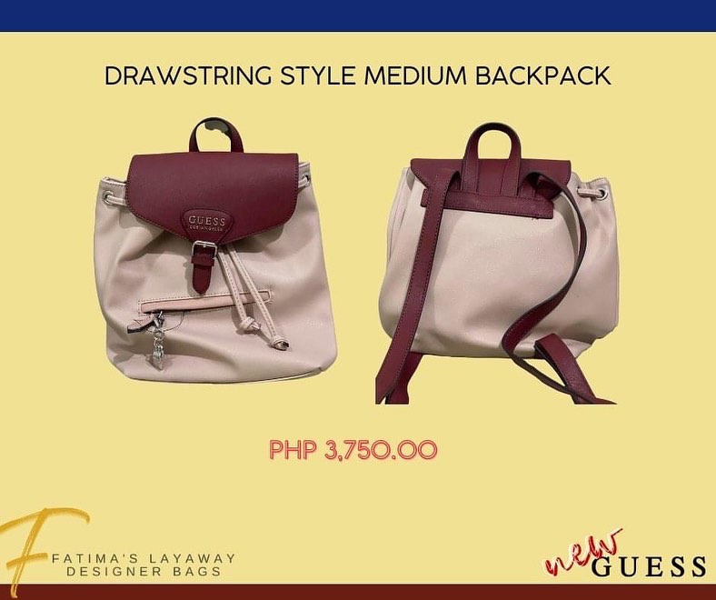 ORIGINAL Guess Backpack, Women's Fashion, Bags & Wallets, Backpacks on ...