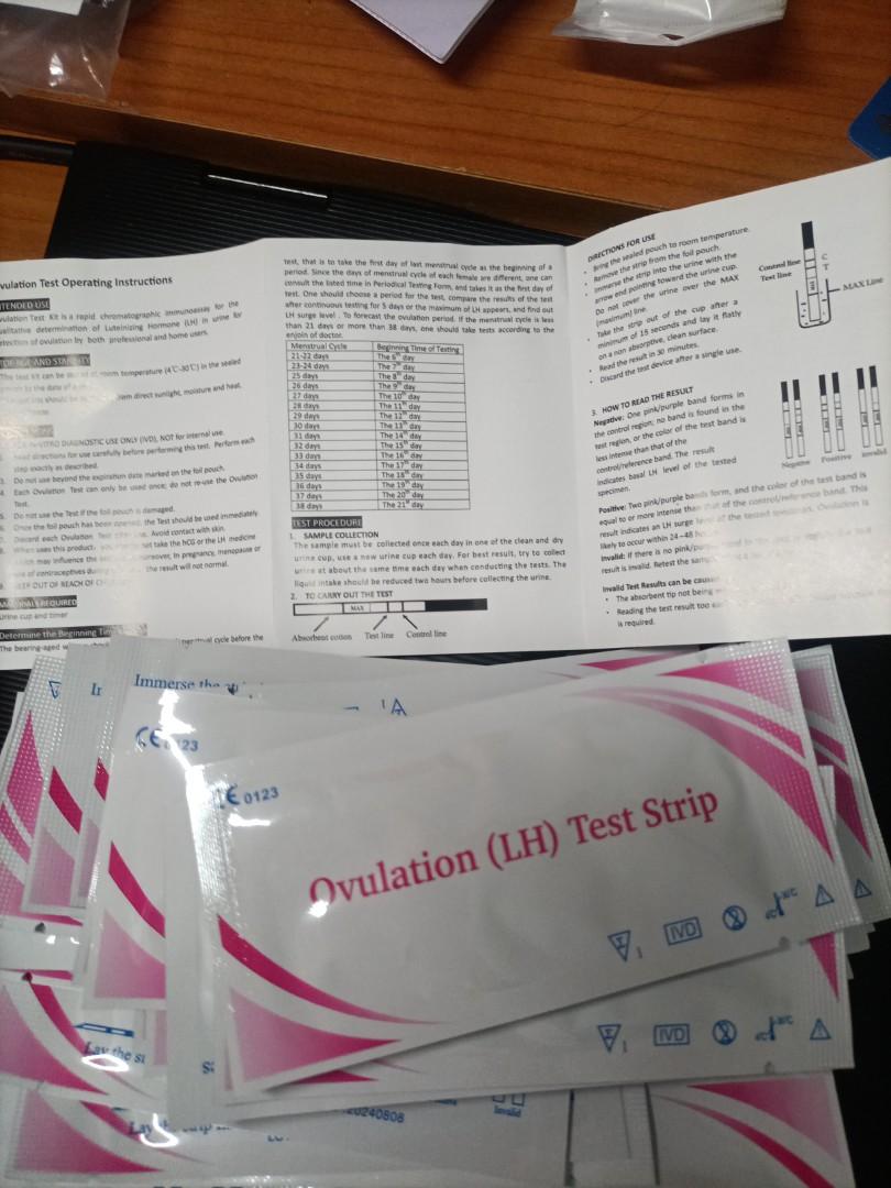 Ovulation kits, Health & Nutrition, Medical Supplies & Tools on Carousell