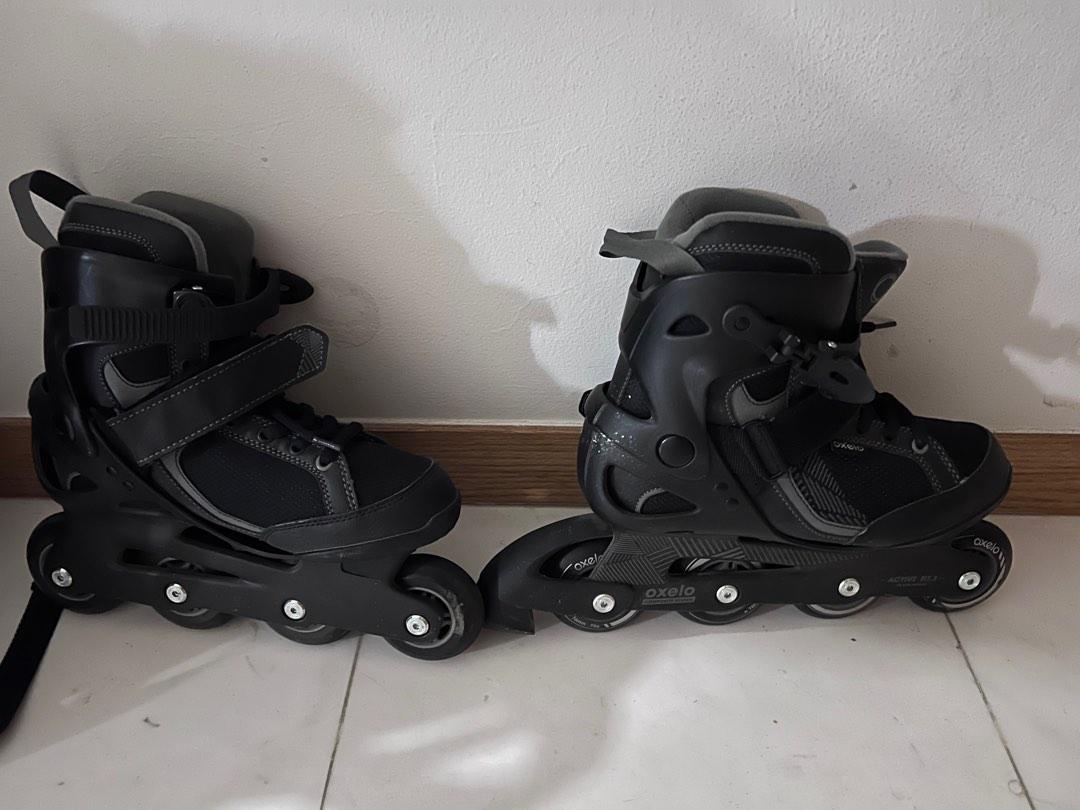 Oxelo Active Fit 3 Rollerblades, Sports Equipment, Sports & Games ...