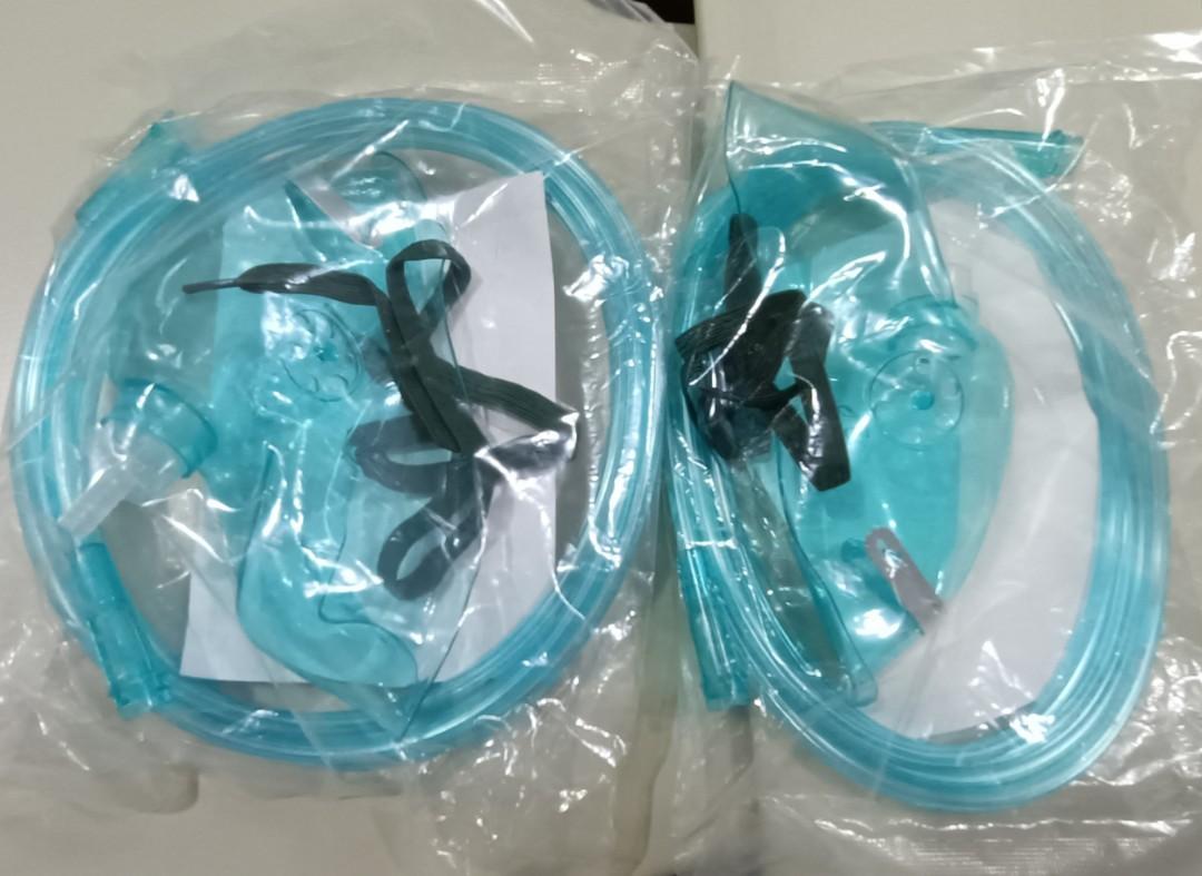 Respitek Oxygen Mask Elongated with 2M Tube $4, Health & Nutrition ...
