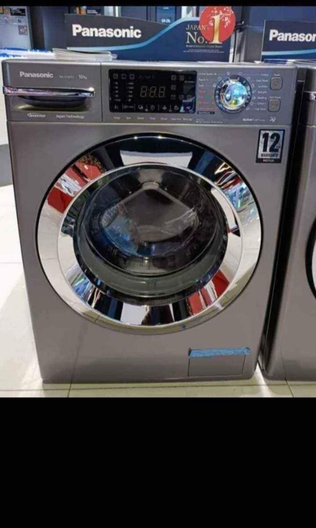 Panasonic Front Load Washing Machine Brandnew and Sealed Inverter ...