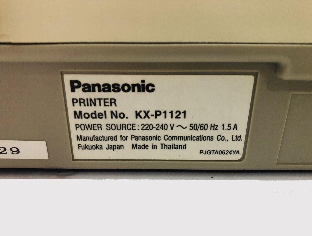 PANASONIC KX-P1121 (Dot Matrix) Multi Mode Printer, Computers & Tech, Printers, Scanners ...