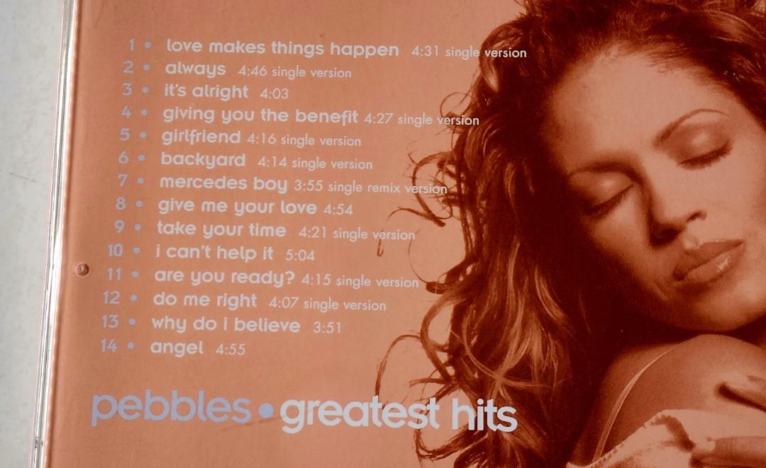 Pebbles ~ Greatest Hits ( PRINTED IN THE USA ) CD, Hobbies & Toys ...