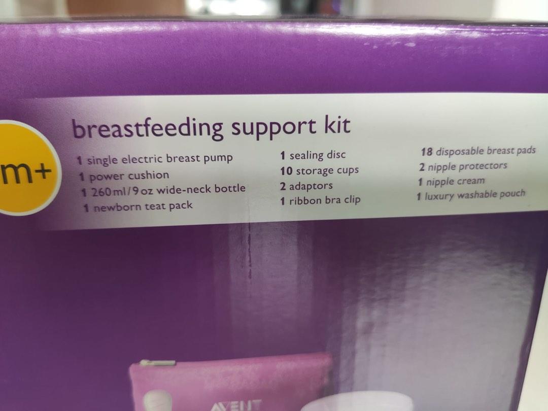 Philips avent breast pump with support kit, Babies & Kids, Nursing ...