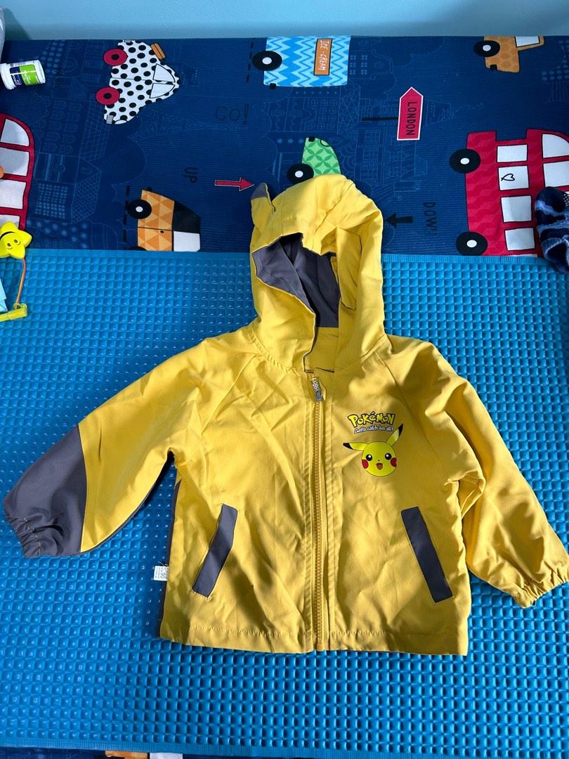 Pikachu jacket - pokemon, Babies & Kids, Babies & Kids Fashion on Carousell