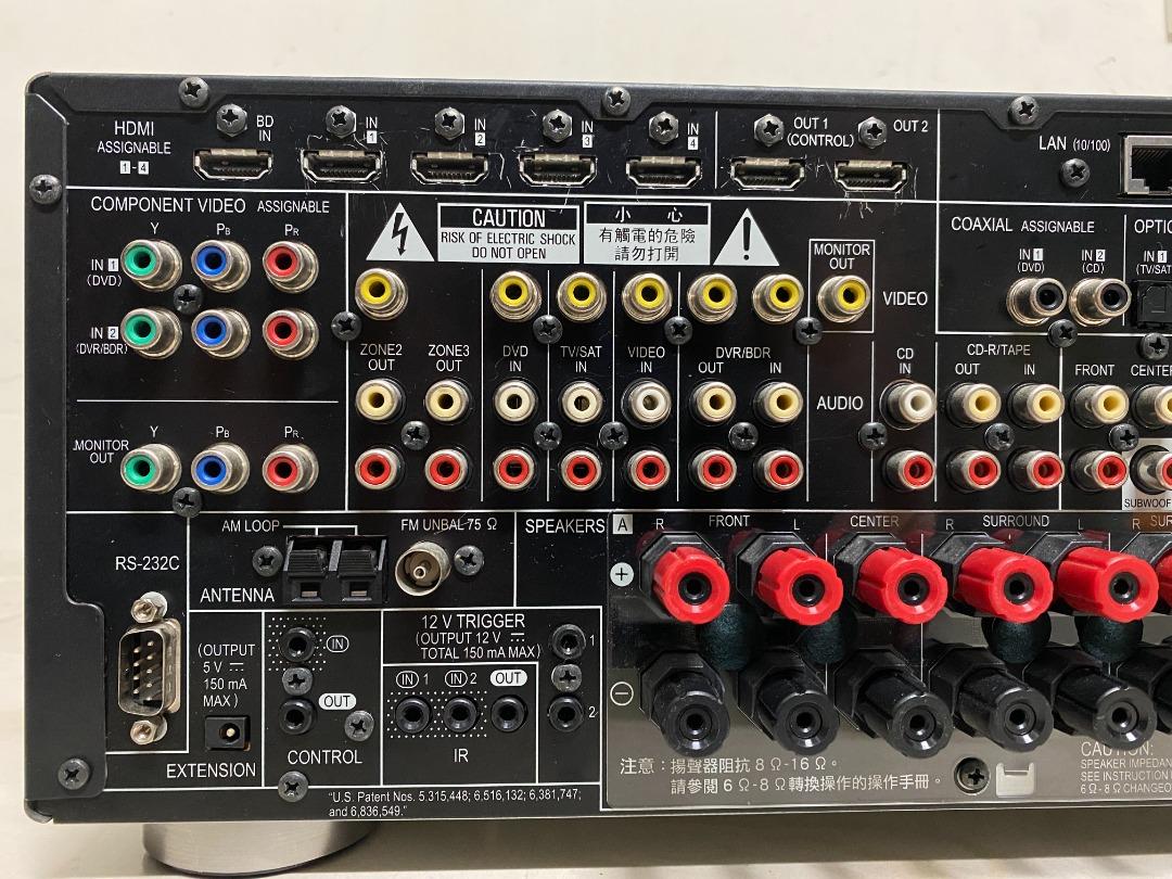 PIONEER VSX LX53 3D藍光/收音/AV環繞擴大機 家庭劇院 7.1聲道 有全新副廠遙控器~ 品項佳, 耳機及錄音音訊設備 ...