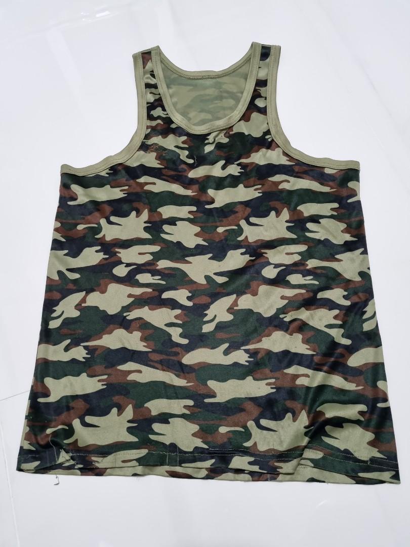 PLA China Army Singlet, Men's Fashion, Activewear on Carousell