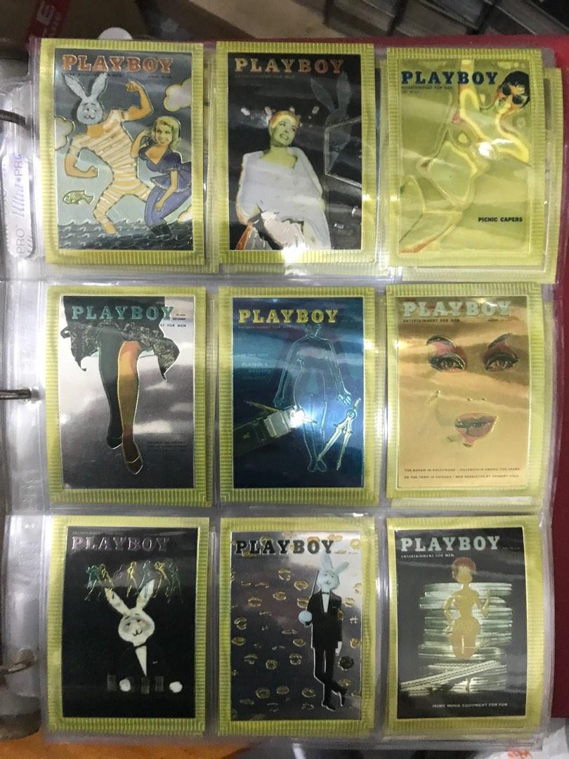 Playboy Chromium Caver Cards Full set 001-100, 興趣及遊戲, 收藏品及紀念品, 明星周邊 ...