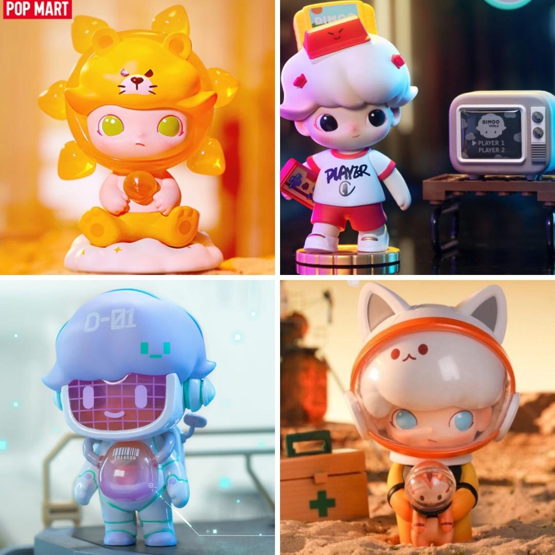 POPMART Dimoo Series Zodiac Leo | Time Roaming Video Game Boy | Number ...