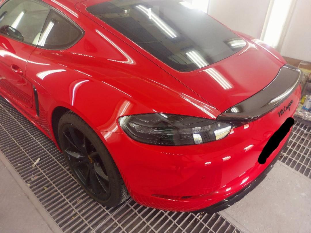 Porsche 718 Cayenne Candy Red Spray Paint, Car Accessories, Car ...