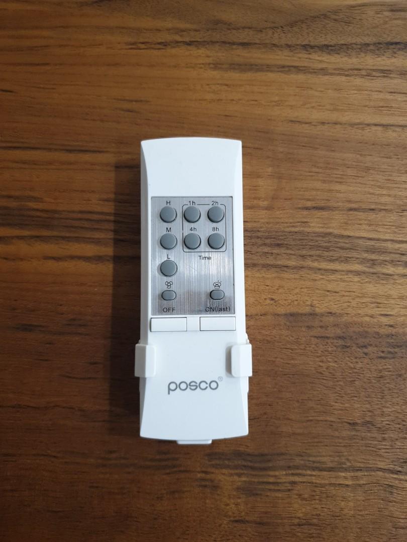 POSCO remote controller for ceiling fan with light, TV & Home ...