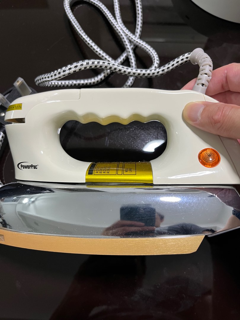 Powerpac heavy duty iron, TV & Home Appliances, Irons & Steamers on ...