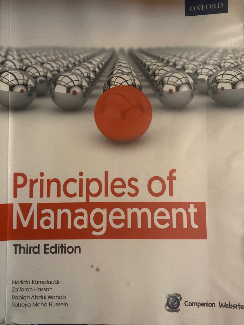 principles of management, Hobbies & Toys, Books & Magazines, Textbooks ...
