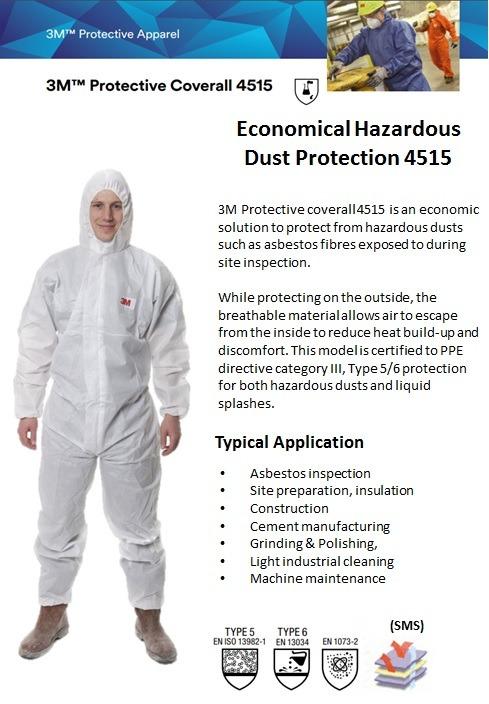PROTECTIVE DISPOSAL COVERALL -PROCHOICE, ANSELL, 3M, Beauty & Personal ...