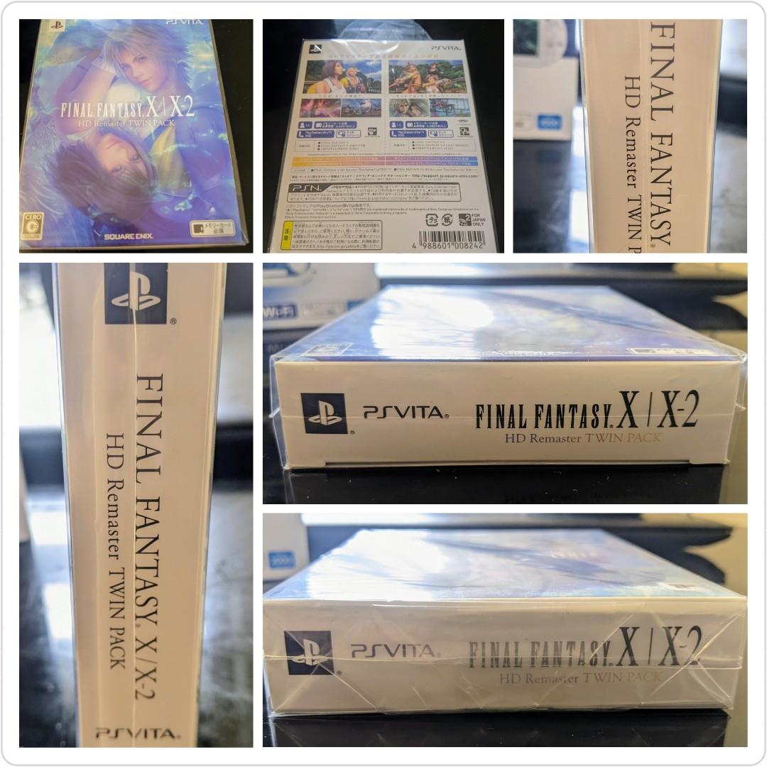 PS vita final fantasy x/x-2 HD remaster resolution box limited edition, Video Gaming, Video Game ...