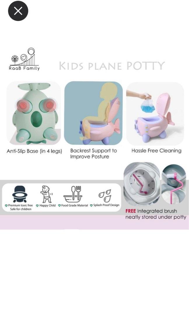 RaaB Family Airplane Potty, Babies & Kids, Bathing & Changing, Toilet ...
