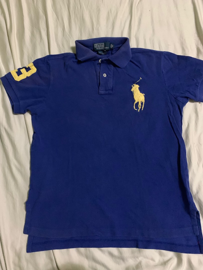 Ralph Lauren Royal Blue Polo Shirt, Men's Fashion, Tops & Sets, Tshirts & Polo Shirts on Carousell