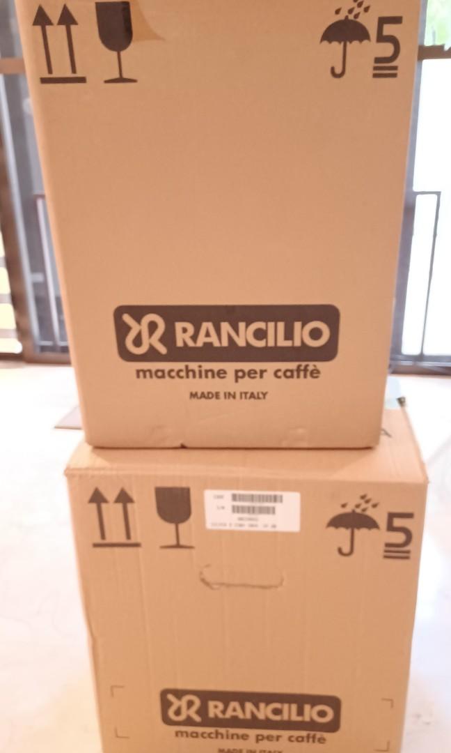 Rancilio Silvia and Rocky Doserless Grinder Espresso Coffee Machine, TV ...