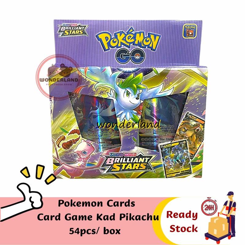 Ready stock Pokemon Cards Card Game Kad Pikachu 54pcs/ box, Hobbies ...