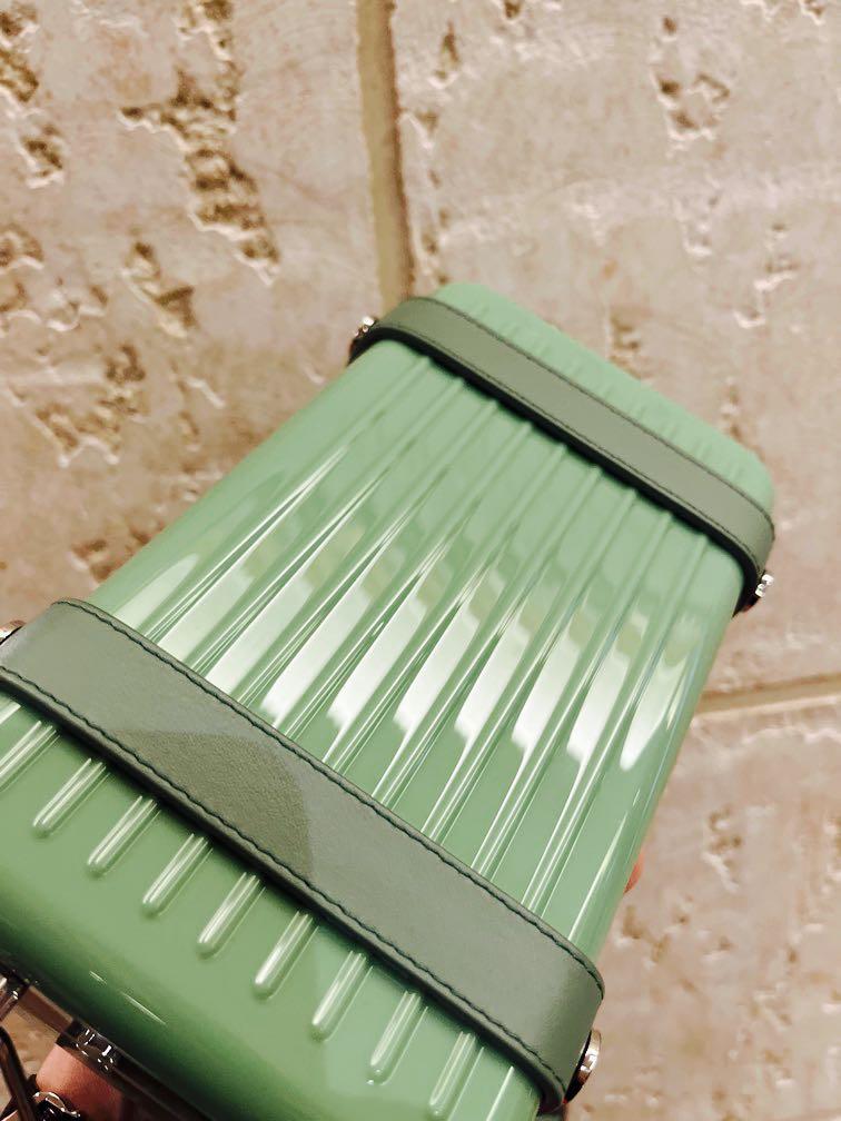 Rimowa Personal Crossbody in Bamboo Green - Full Set SG receipt, Luxury ...