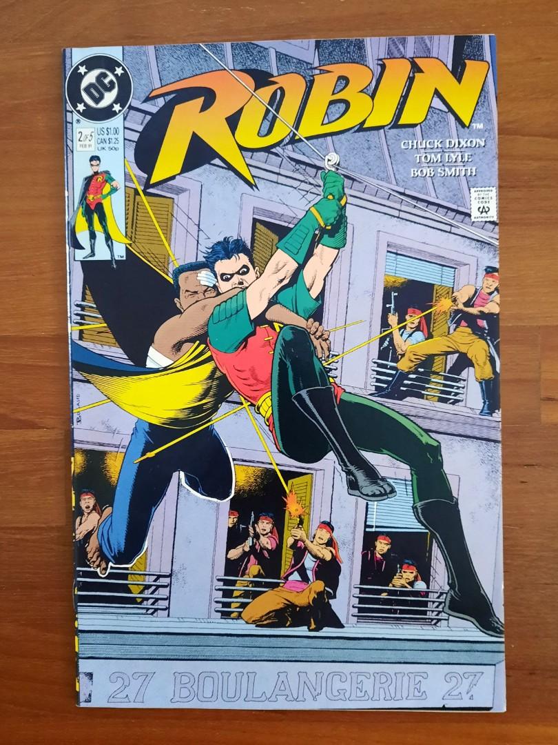 Robin Vol 1 #1 - 5 (1991 complete 5-issue miniseries), Hobbies & Toys ...