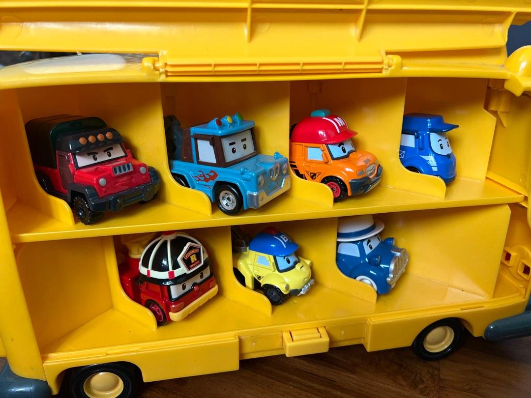 Robocar Poli School Bus, Hobbies & Toys, Toys & Games on Carousell