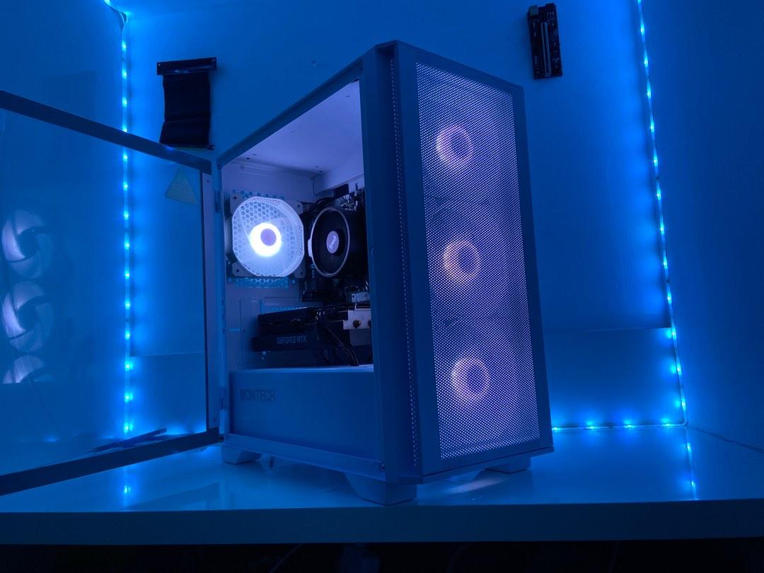 RTX 3060 + Ryzen 5 3600 custom built high end budget gaming video ...