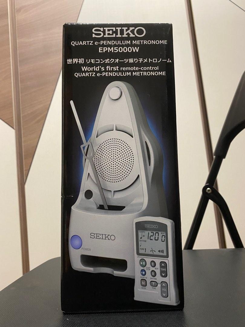 Seiko EPM5000W E-Pendulum Metronome, Hobbies & Toys, Music & Media ...
