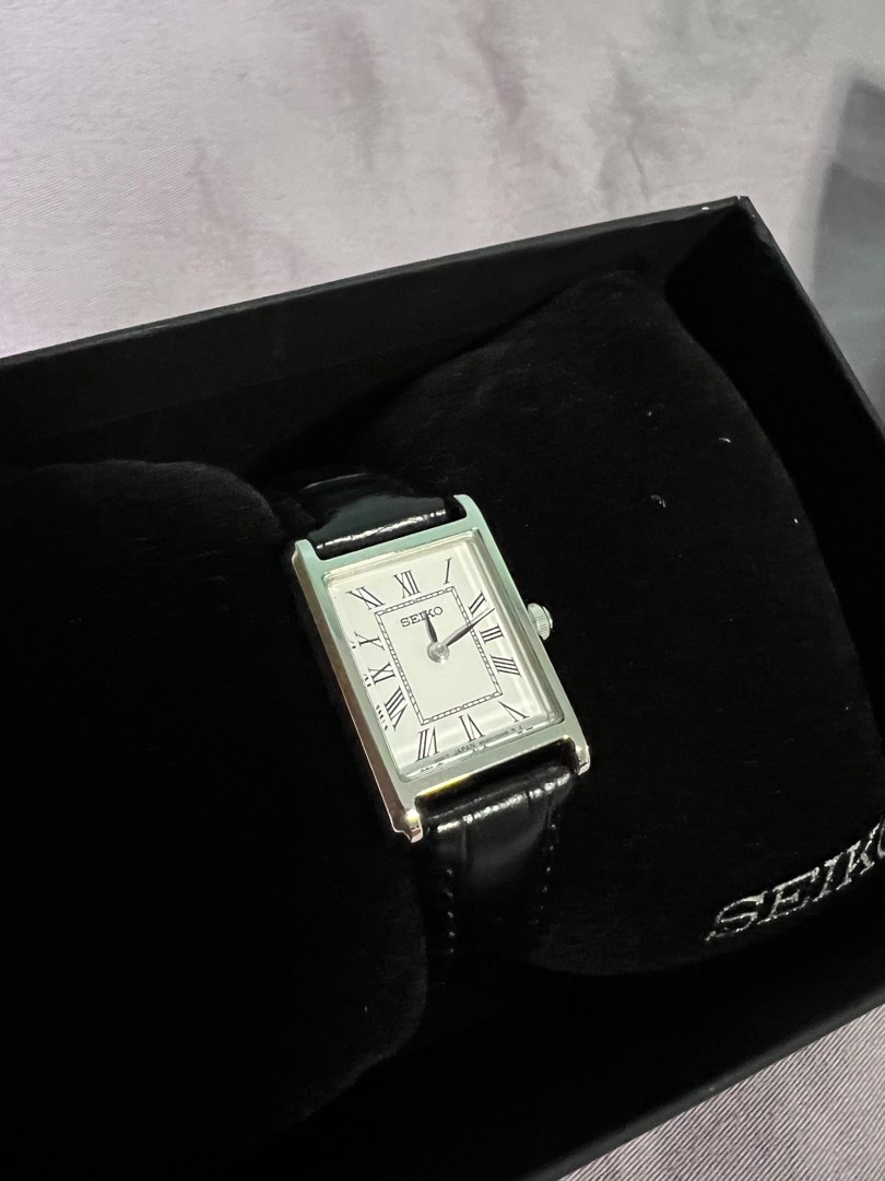 SEIKO SWR053 TANK, Women's Fashion, Watches & Accessories, Watches on ...