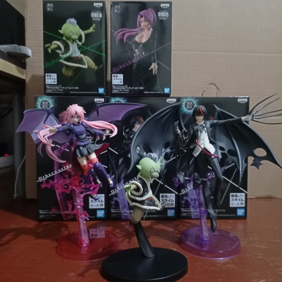 SET M - Otherworlder Milim, Gobta, Diablo x2 and Shion, Hobbies & Toys ...