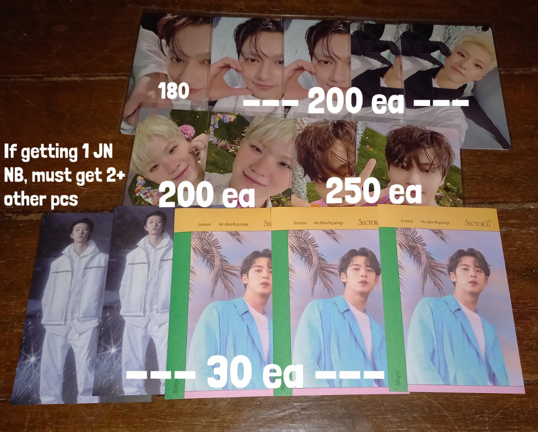 Seventeen Photocards, Hobbies & Toys, Memorabilia & Collectibles, K ...