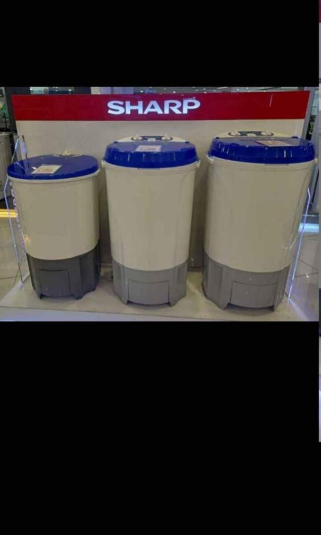 Sharp Twintub and Single Tub Washing Machine, TV & Home Appliances ...