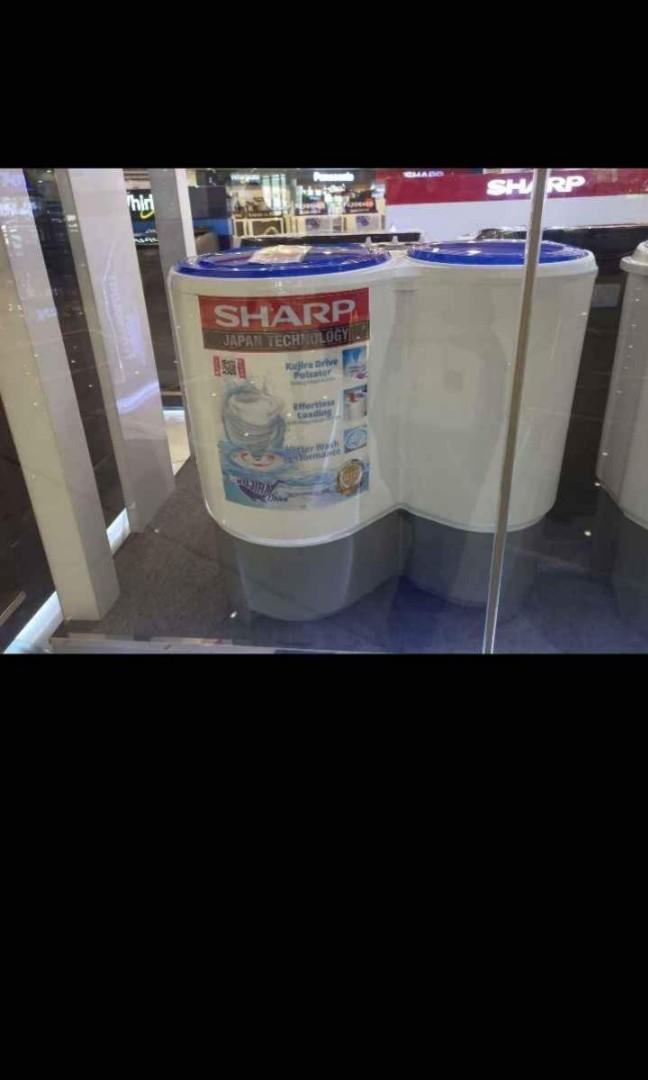 Sharp Twintub and Single Tub Washing Machine, TV & Home Appliances ...