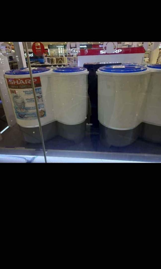 Sharp Twintub and Single Tub Washing Machine, TV & Home Appliances ...