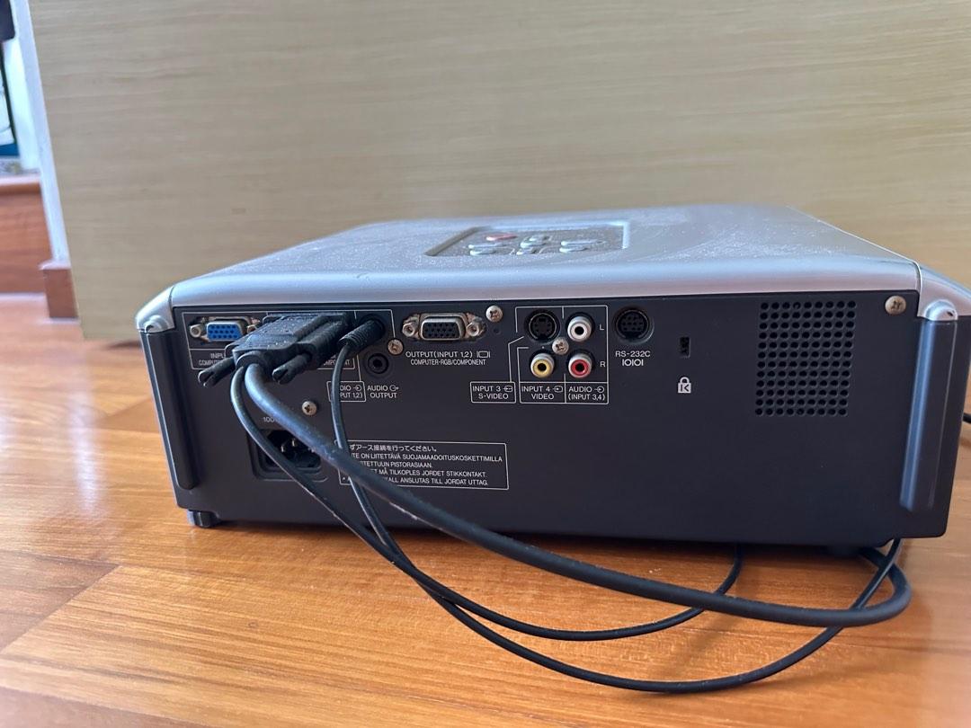Sharp XR-20S projector, TV & Home Appliances, TV & Entertainment ...