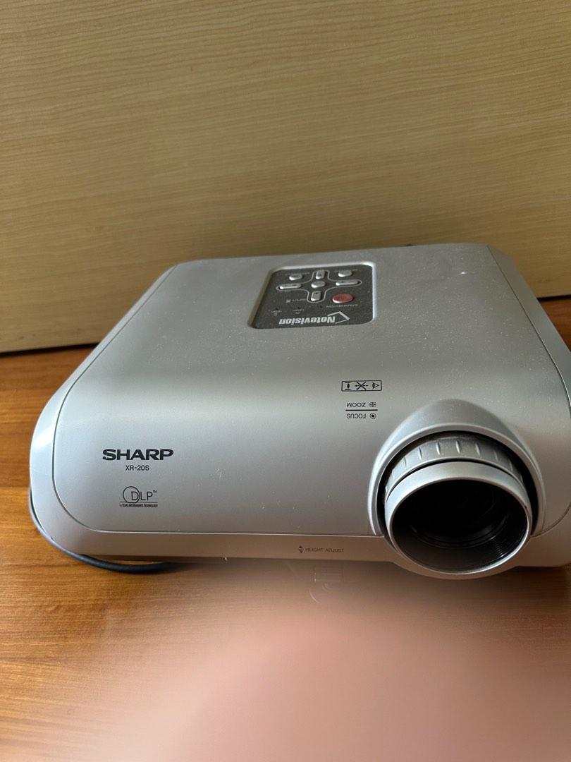 Sharp XR-20S projector, TV & Home Appliances, TV & Entertainment ...