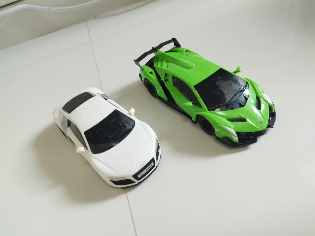 [Shell Station] 3D Car Puzzle Lamborghini Veneno, Audi R8 V10, Hobbies ...
