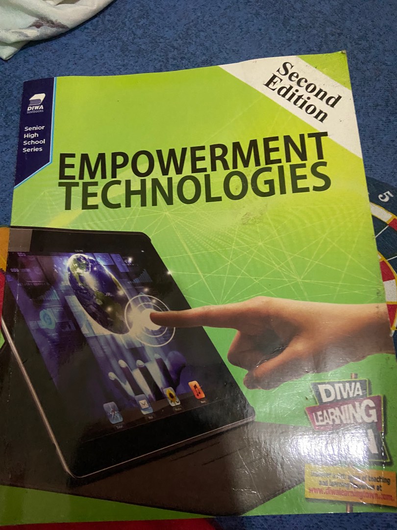 SHS TEXTBOOK - Empowerment Technologies, Hobbies & Toys, Books & Magazines, Textbooks on Carousell