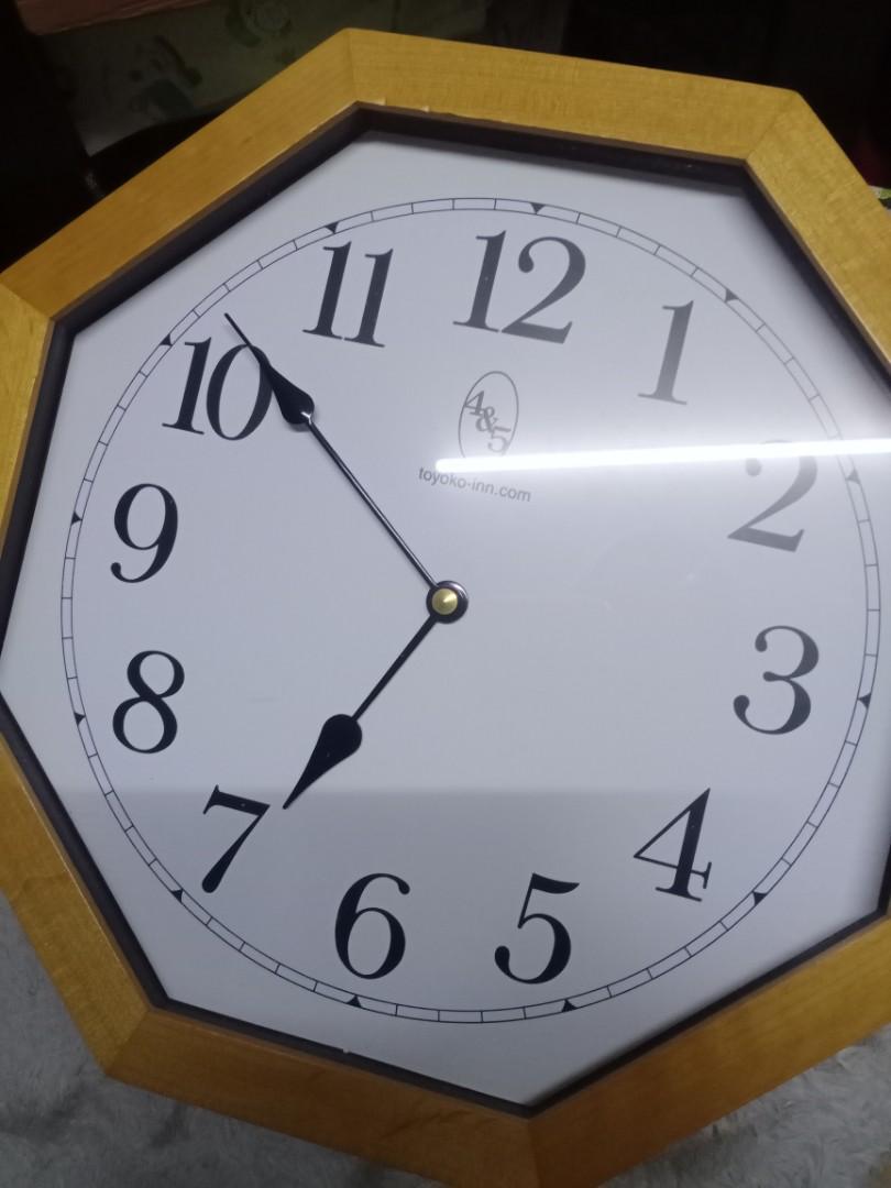 SKP Quartz Wall Clock, Furniture & Home Living, Home Decor, Clocks on ...