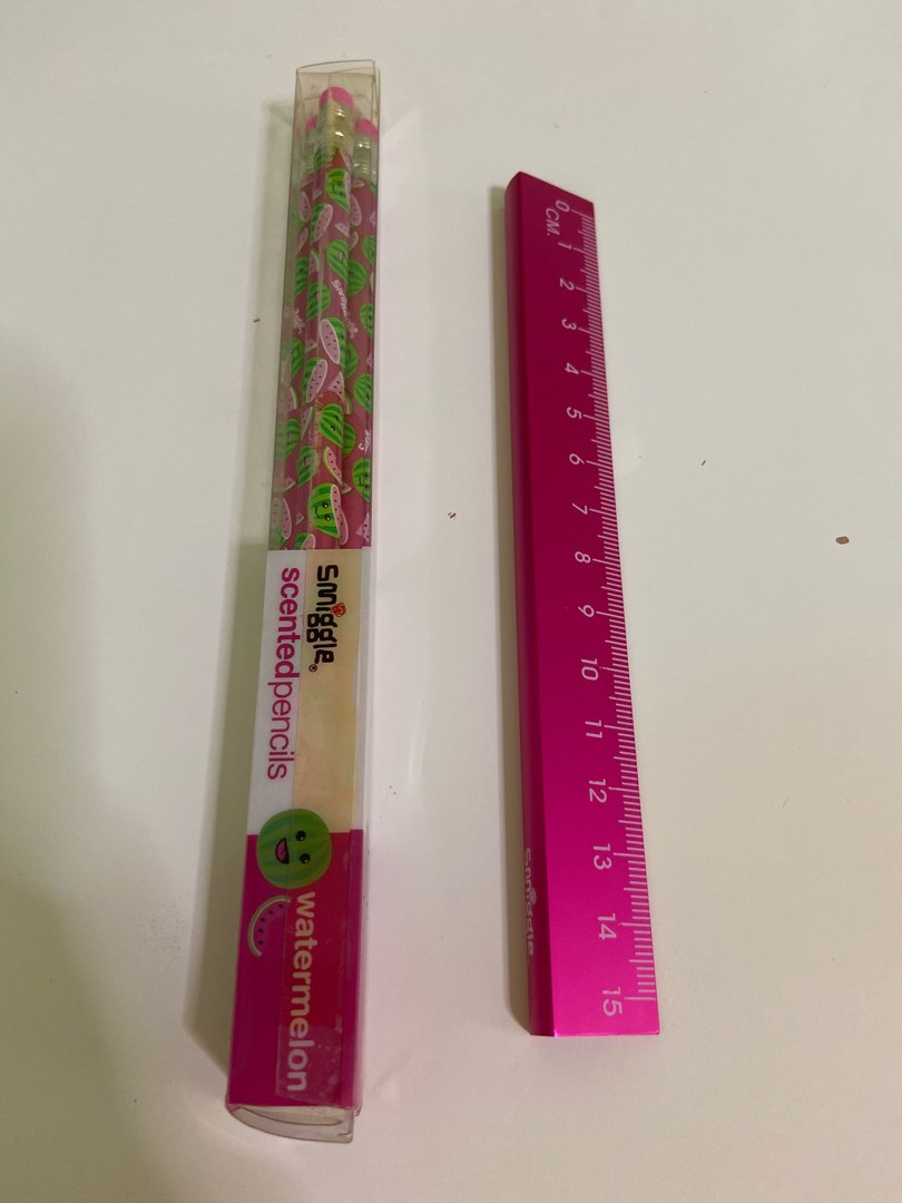 Smiggle pencils & ruler, Hobbies & Toys, Stationery & Craft, Stationery ...