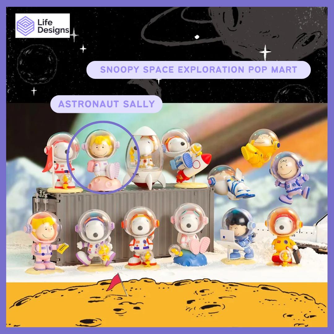 Snoopy Space Exploration Pop Mart - Astronaut Sally, Hobbies & Toys ...