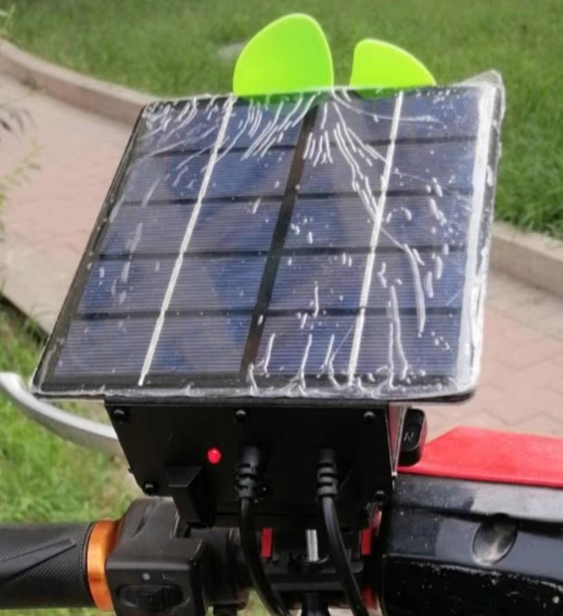 Solar / Wind power E-Scooter range extender., Sports Equipment, PMDs, E ...