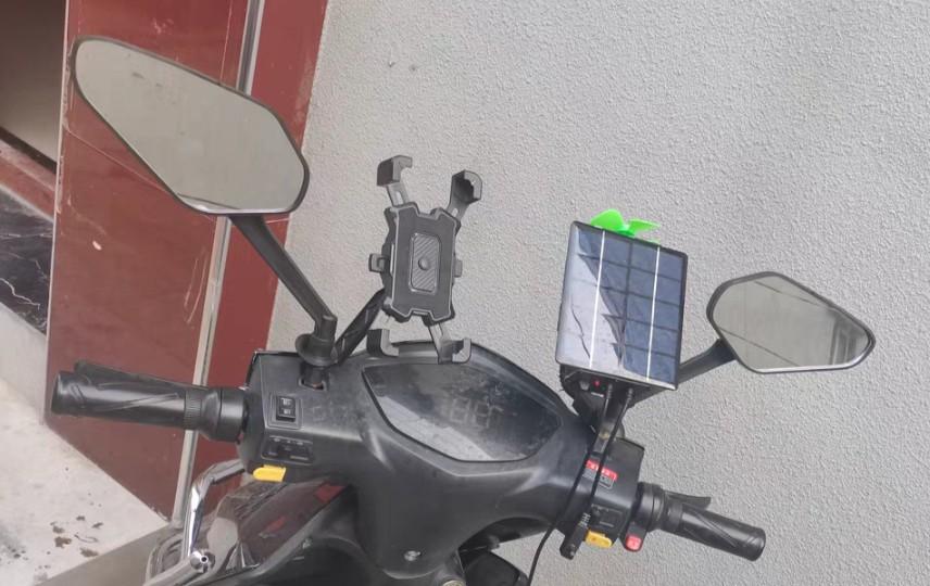 Solar / Wind power E-Scooter range extender., Sports Equipment, PMDs, E ...
