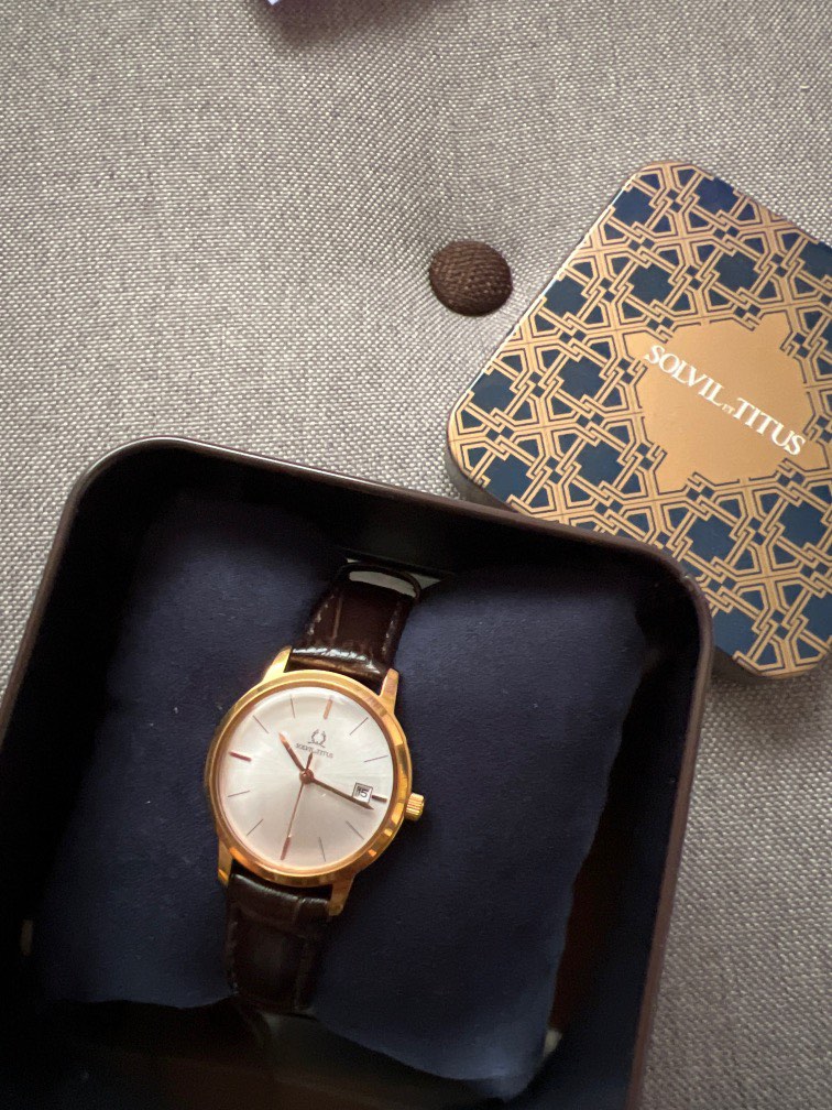 Solvil et Titus Roma watch, Women's Fashion, Watches & Accessories ...