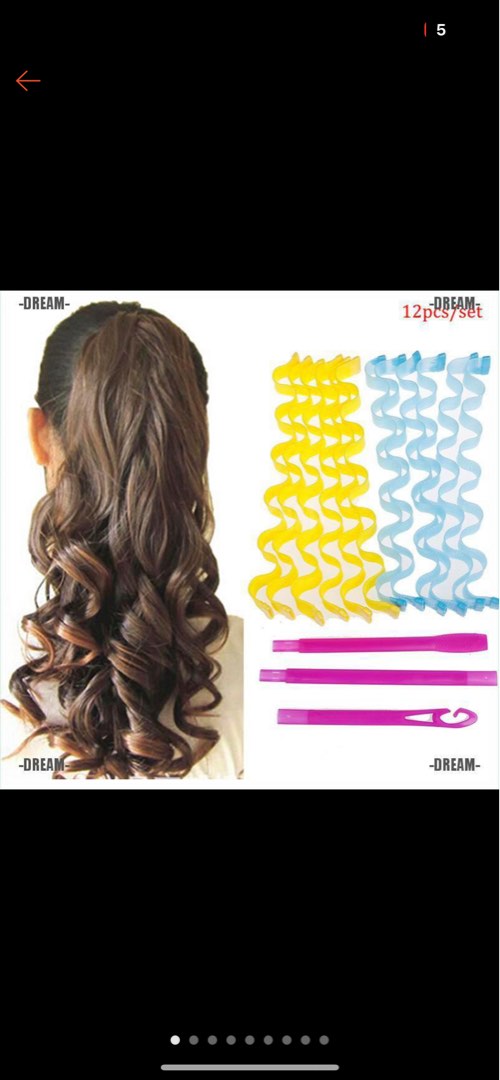 Spiral Curl Maker, Women's Fashion, Watches & Accessories, Hair ...